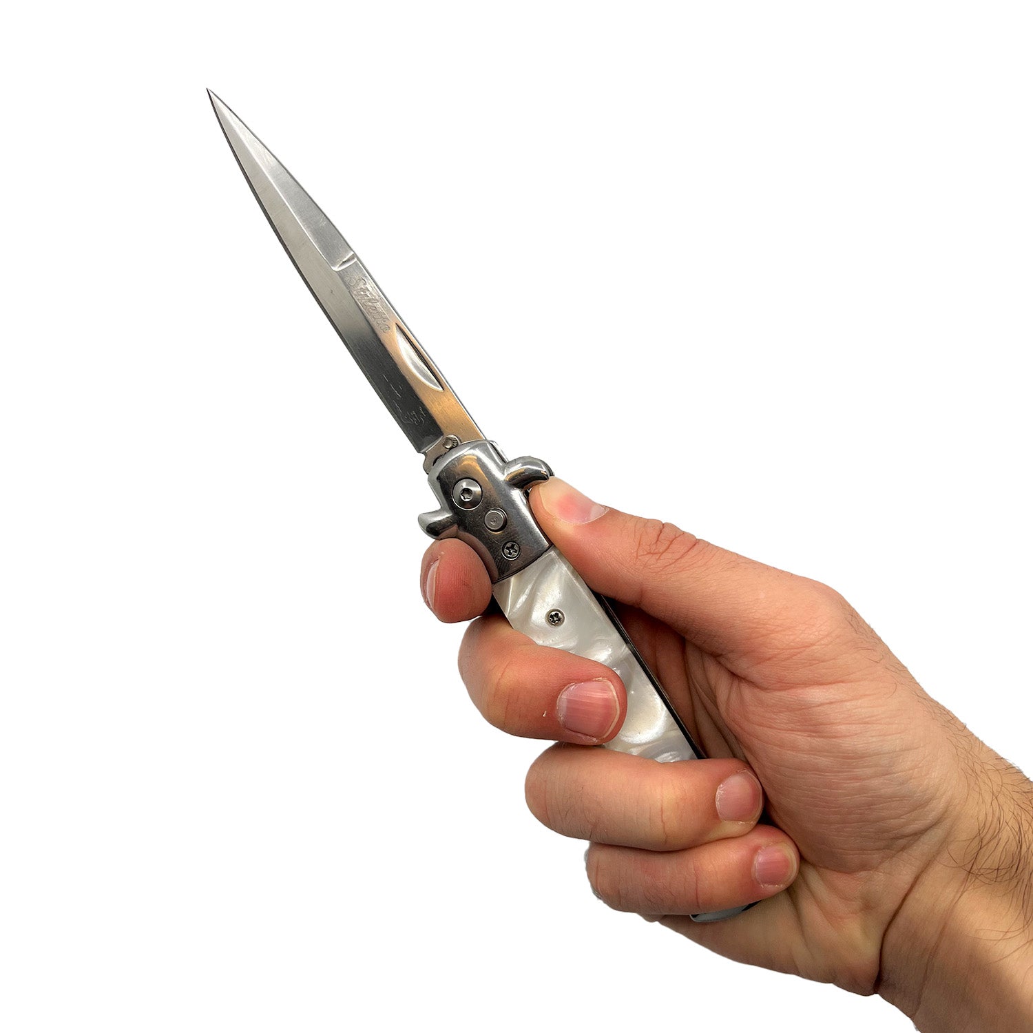 Defense :: Knives :: Automatic Knives :: 9” Automatic Out-The-Side ...